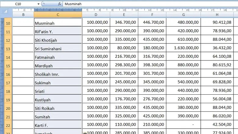 Jasa Data Entry dan pengolaahn data excel dan spreadsheet, dll