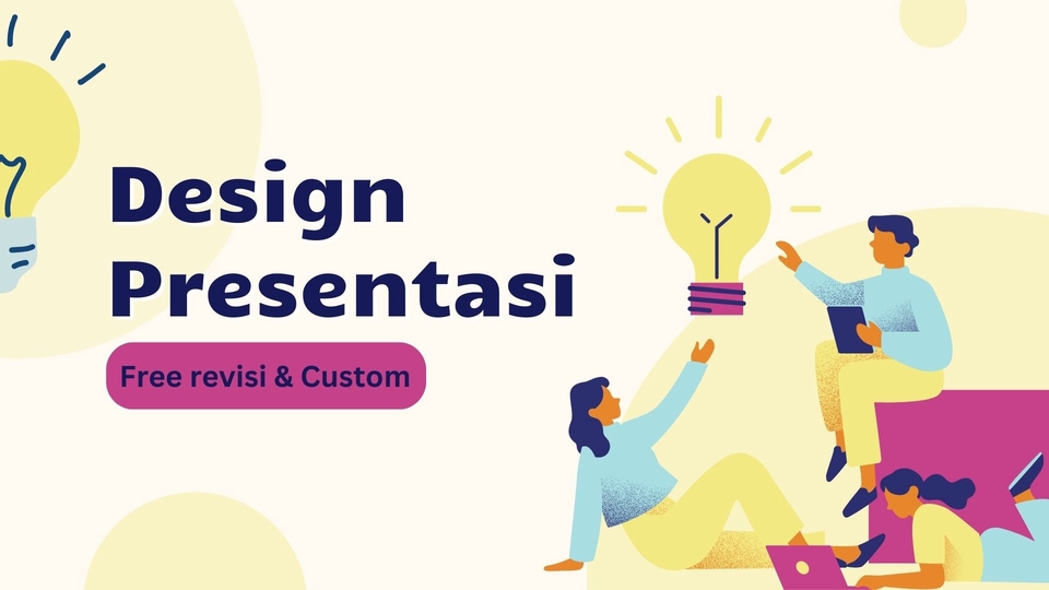 Design Presentasi Semua Kebutuhan - Free Revisi