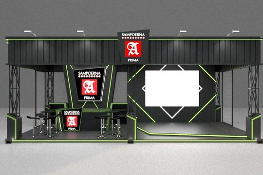 Jasa Pembuatan Desain 3D Booth untuk Pameran / Exhibition