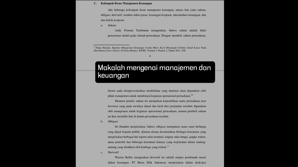 Penulisan Dokumen Cepat dan Rapi