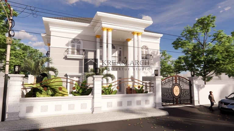 Desain, Rendering, Rumah 3D Eksterior dan Interior