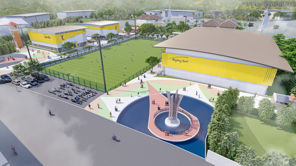 DESAIN KAWASAN SPORTCENTER