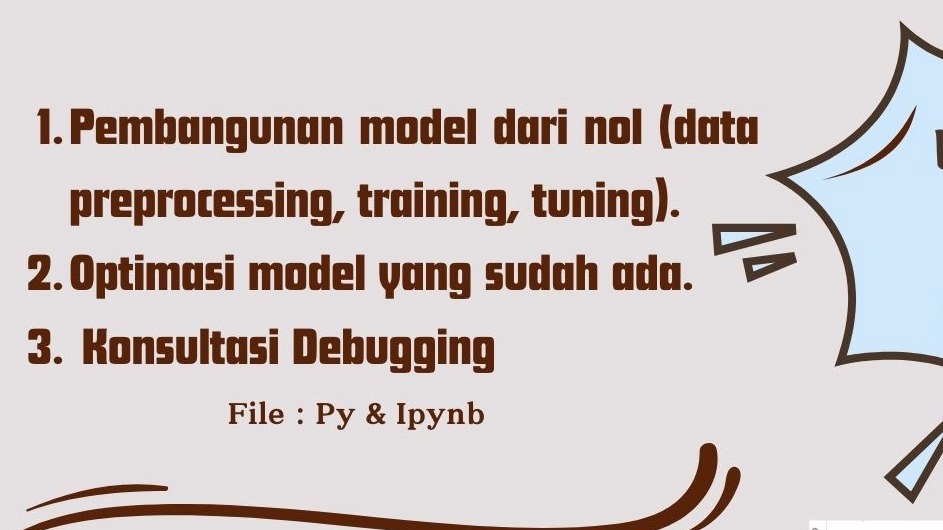 Jasa Pembuatan Machine Learning Model