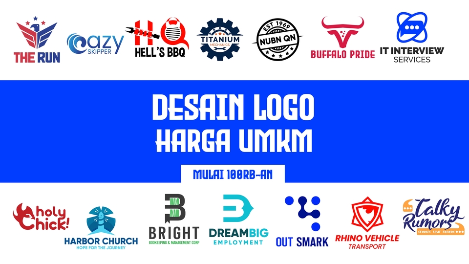 Desain logo, Harga UMKM