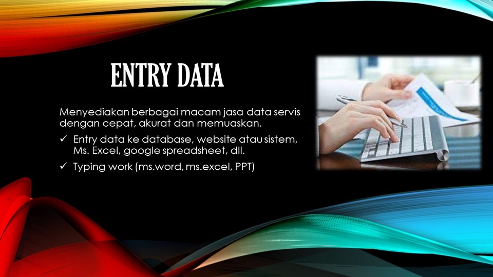Entry Data dan Jasa Pengetikan