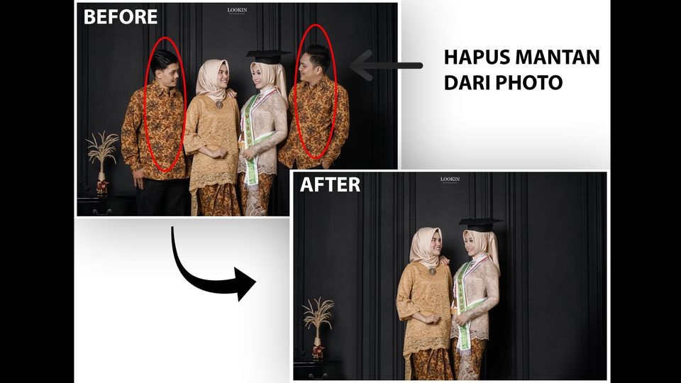 Hapus mantan dari photo