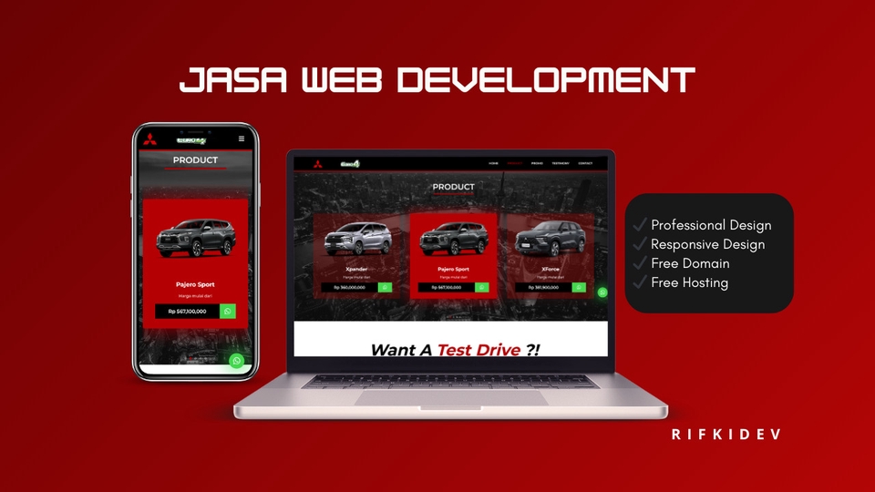 Jasa Pembuatan Website dengan Design Professional dan Responsive