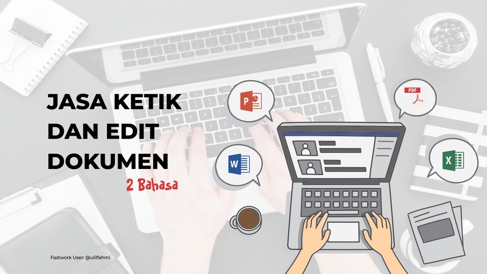 Jasa Ketik dan Edit Dokumen 2 Bahasa (Indonesia & Arab) Murah dan Cepat