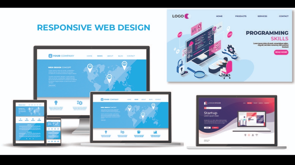 Design Website Modern Keren