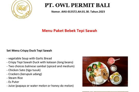 Pengetikan Ittenary Tour