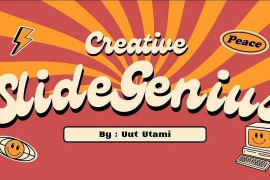 Produk inovatif kami, yaitu“SlideGenius”,Dengan fitur-fitur canggih dan ...