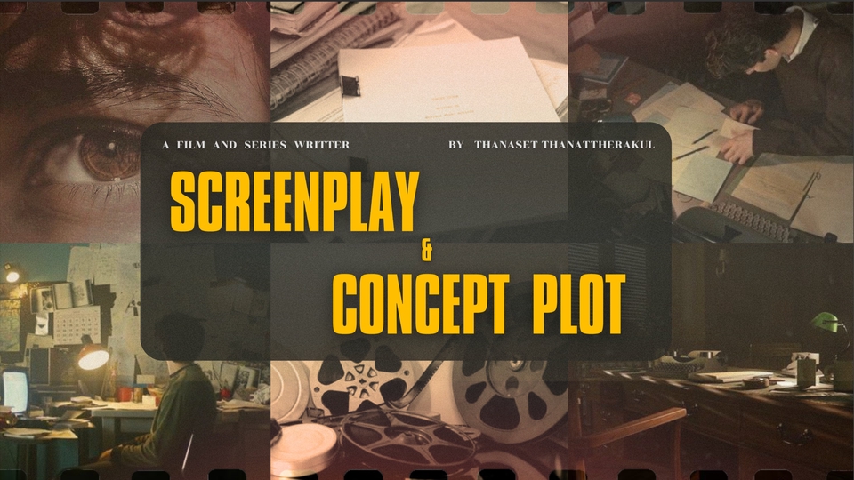 รับเขียน Screenplay(บท) & Concept Art ซีรีส์ , ภาพยนตร์ (สั้น-ยาว) , ละครเวที และ การ์ตูน(webtoon)
