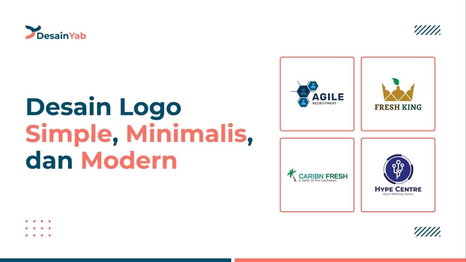 Desain Logo Simple, Minimalis, dan Modern untuk Perusahaan atau UMKM