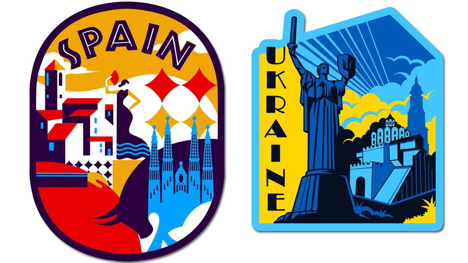 DESAIN STICKER TRAVEL CUSTOM UNTUK BRAND ANDA