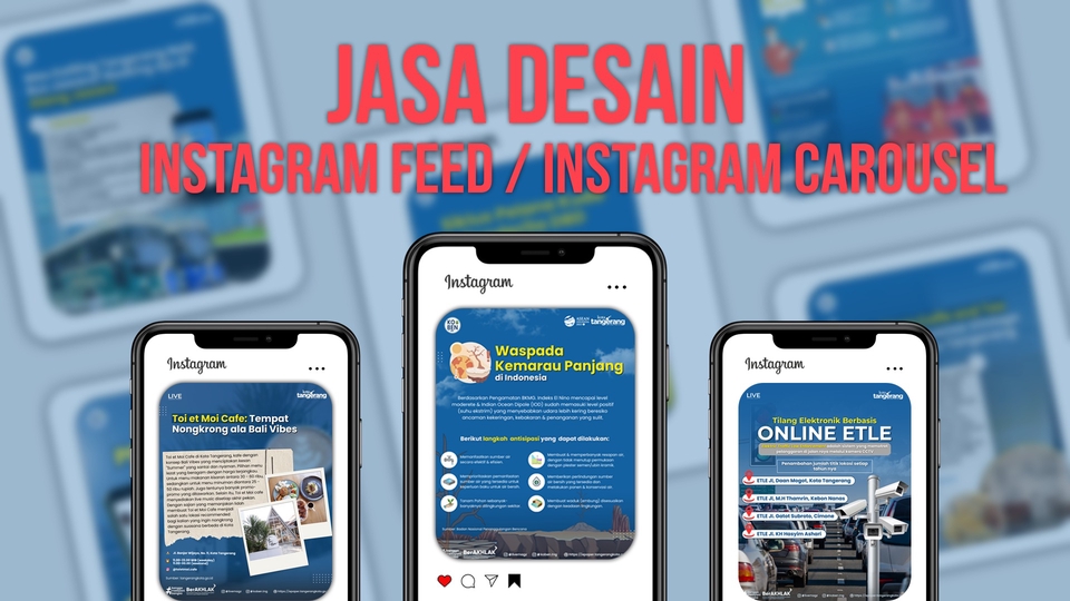 JASA DESAIN FEED INSTAGRAM / INSTAGRAM CAROUSEL