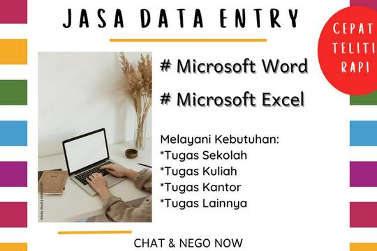 JASA DATA ENTRY