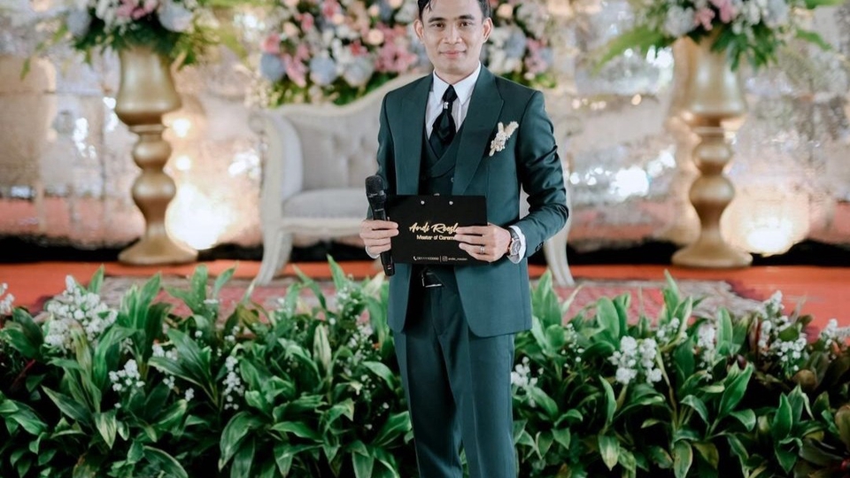 Master of ceremony (MC) wedding or event