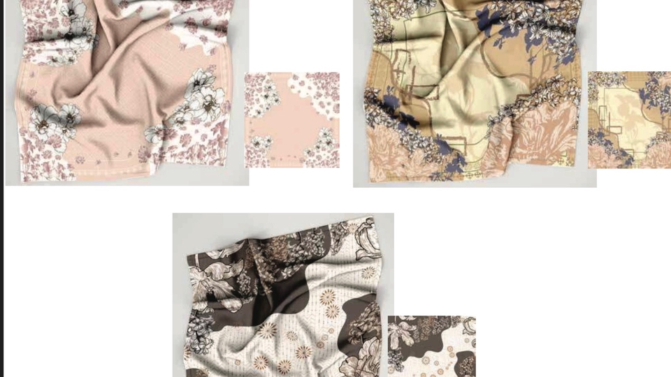 pattern hijab design