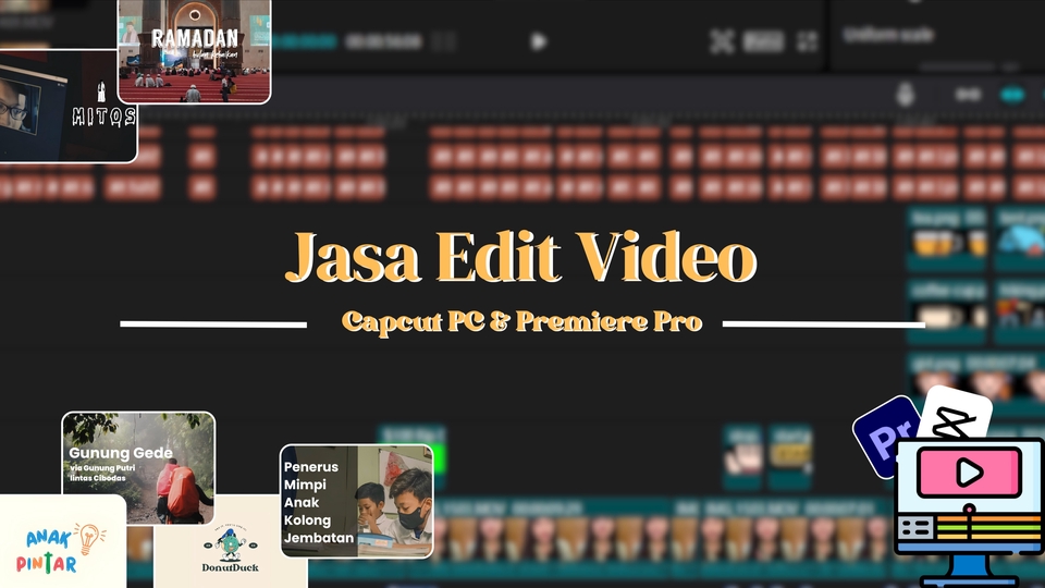 Jasa Edit Video untuk berbagai kebutuhan