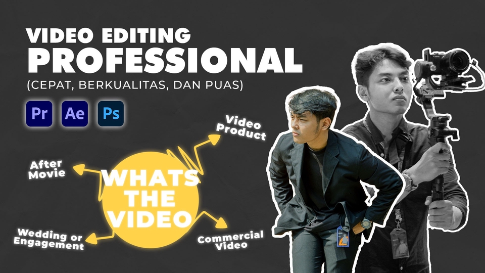 VIDEO EDITTING PROFESSIONAL PENGERJAAN CEPAT KILAT dengan HASIL yang ...