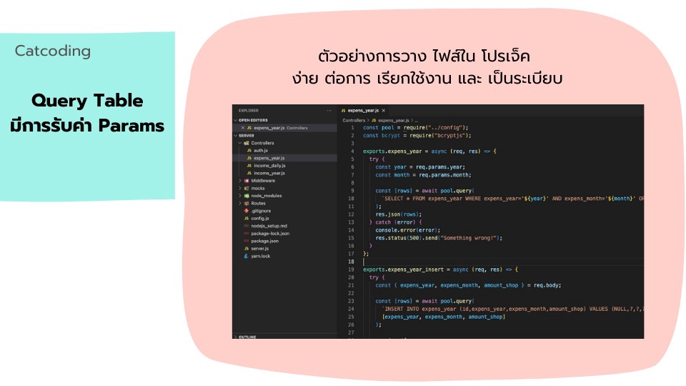 รับ พัฒนา วิเคราะห์ ออกแบบ Database MY Sql และ เชื่อมต่อ Node js