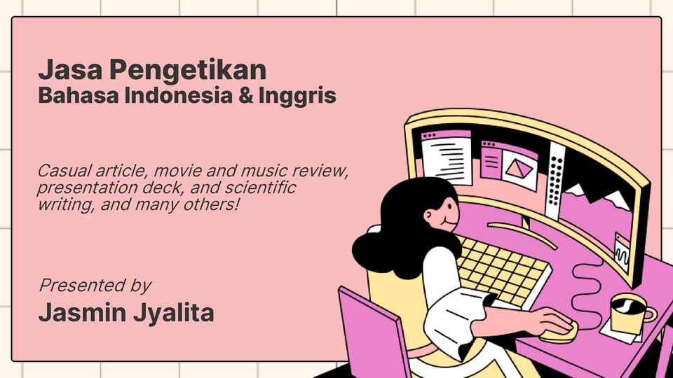 Jasa Pengetikan Cepat dan Rapi Bahasa Indonesia dan English