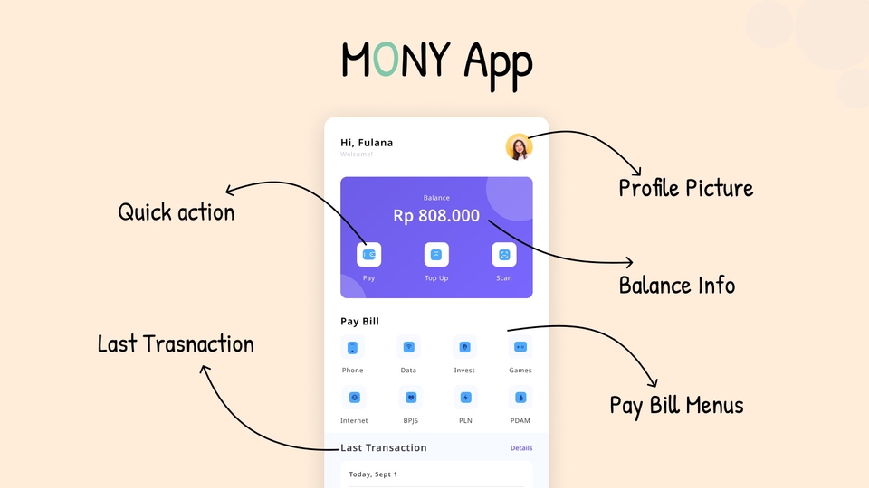 UI UX Design mobile APP