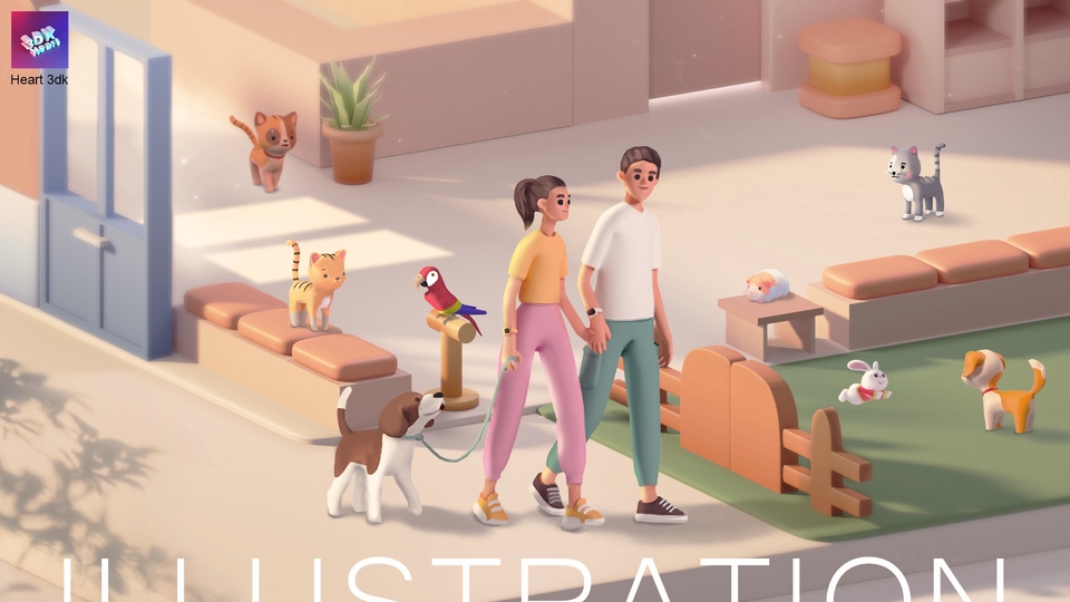 3D Print / Mascot / Animation / Game