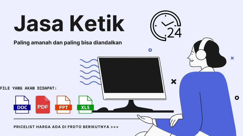 Jasa ketik, convert PDF/gambar ke word 1 jam selesai