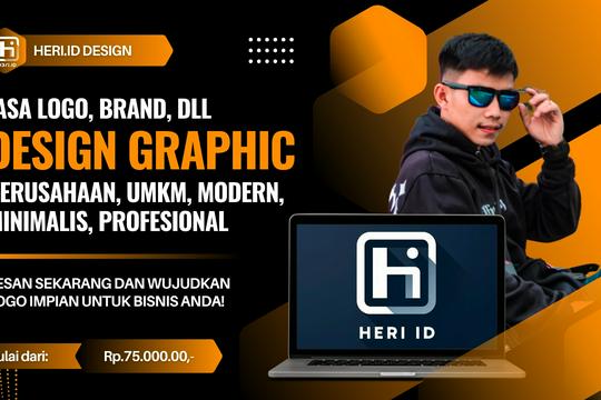 Jasa Desain Grafis/Logo Digital PERUSAHAAN-UMKM, Profesional-Minimalis ...
