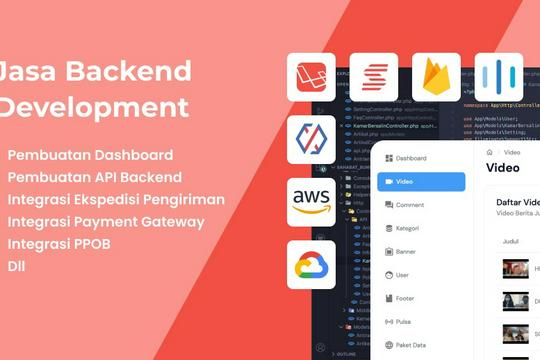 Jasa Pengembangan Backend Profesional | Integrasi API Payment, Shipping etc