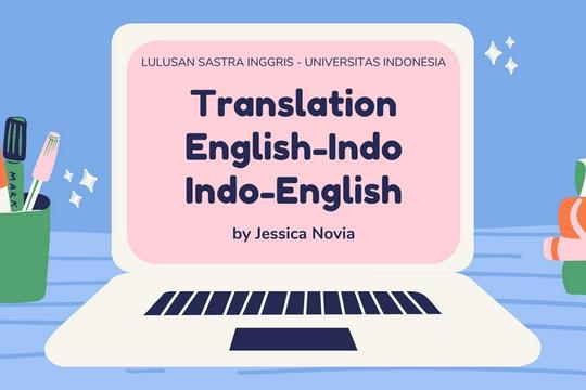 Translator - Penerjemah English - Indo & Indo - English