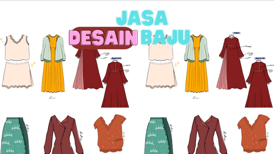 Jasa desain baju