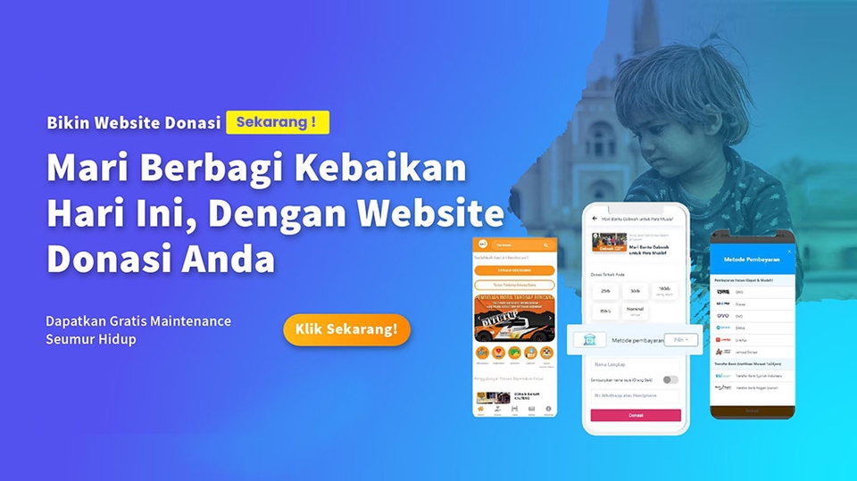 Jasa Pembuatan Website Donasi / Crawdfunding
