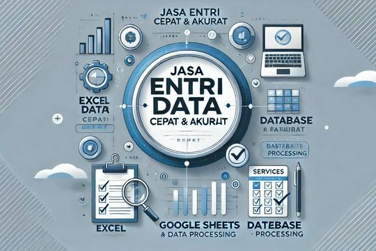 Jasa Entri Data Akurat dan Cepat | Excel, Google Sheets, Database