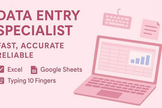Jasa Entry Data Akurat & Terorganisir (Excel, Word, PDF ke Excel)
