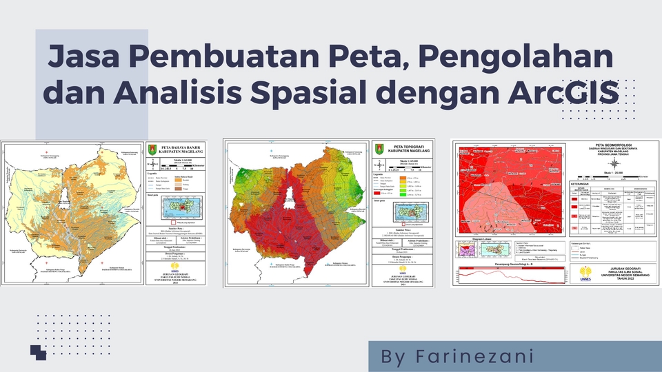 Pembuatan Peta, Pengolahan dan Analisis Data Spasial dengan ArcGIS