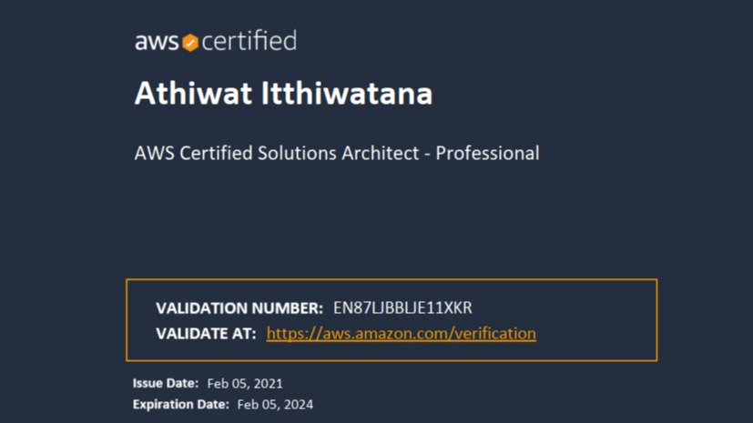 บริการให้คำปรึกษาและติดตั้งระบบ AWS Cloud