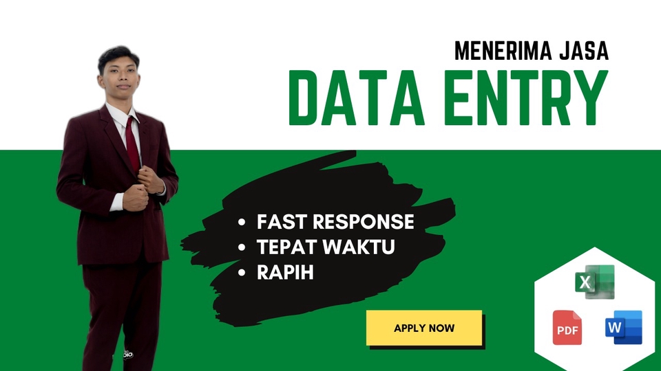 Input Data | Data Entry | Pengolahan Data 1 Hari Jadi