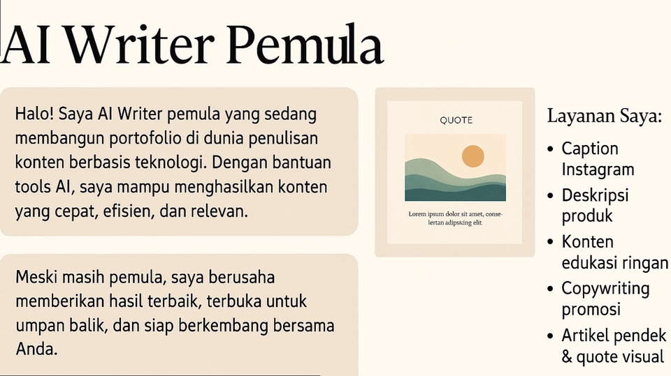 Ai Writer | Jasa Penulisan Ai