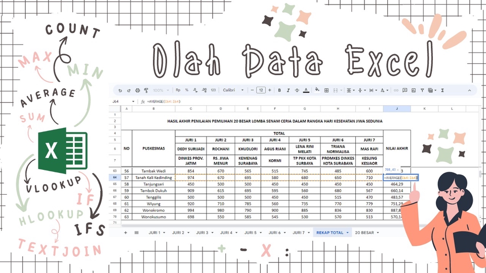 Jasa Pengolahan Data Excel (Cepat dan Akurat)