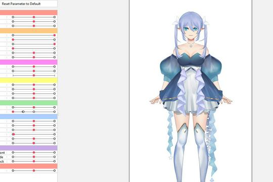 Riging model vtuber