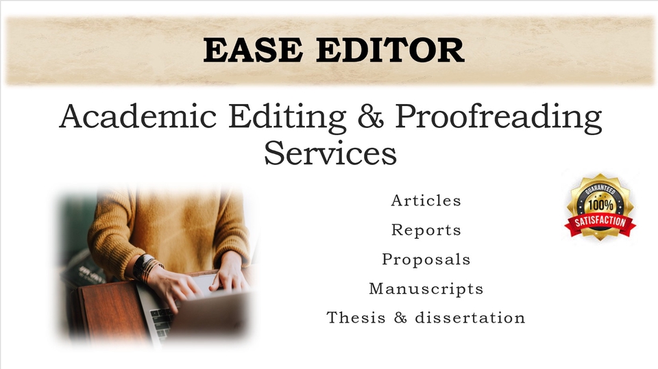 Proofread & edit your research article, manuscript, thesis, etc