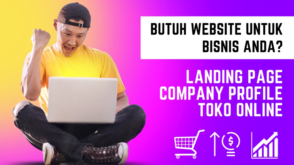 Website Landing Page, Company Profile, Toko Online Untuk UKM