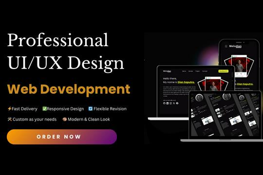 Desain Tampilan Website/Web App Profesional & Responsif