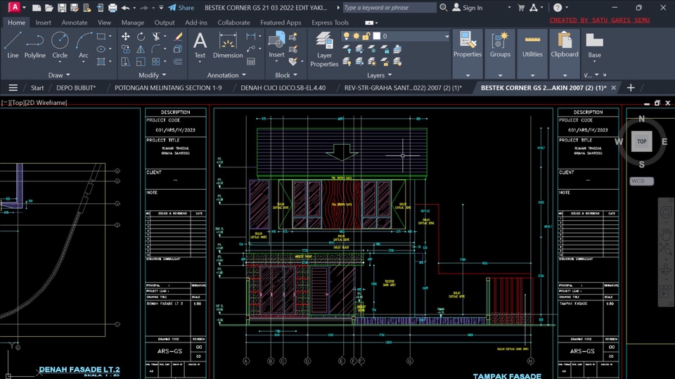 GAMBAR KERJA, FORCON, SHOP DRAWING, AS BUILT DRAWING