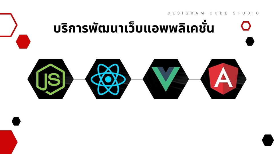 รับสร้างเว็บแอพพลิเคชั่นด้วย NodeJS / ReactJS / VueJS / AngularJS
