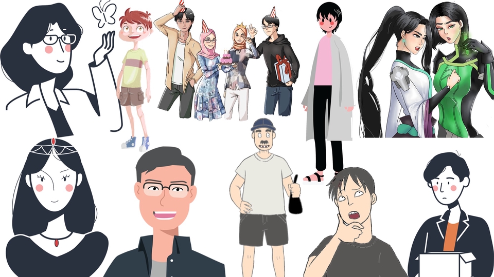 Ilustrasi Karakter