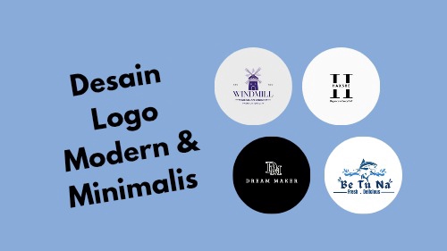 Desain Logo Modern & Minimalis