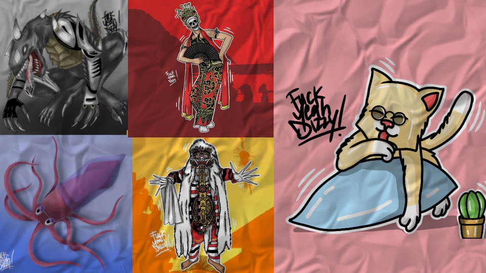 MEMBUAT DESAIN KARAKTER UNTUK BERBAGAI KEBUTUHAN